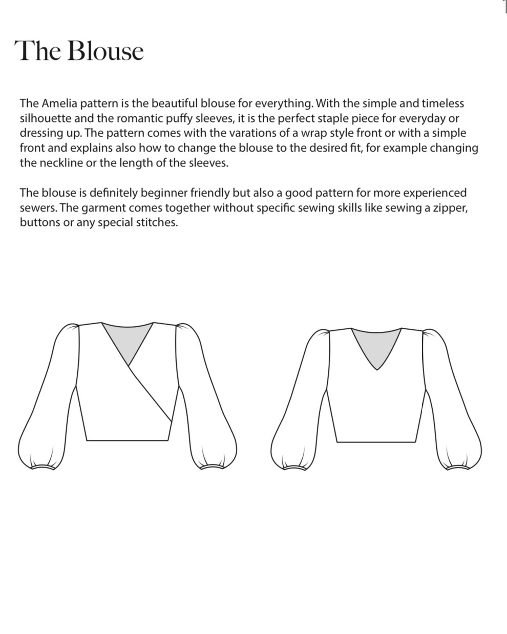 Amelia Blouse – sewingamore